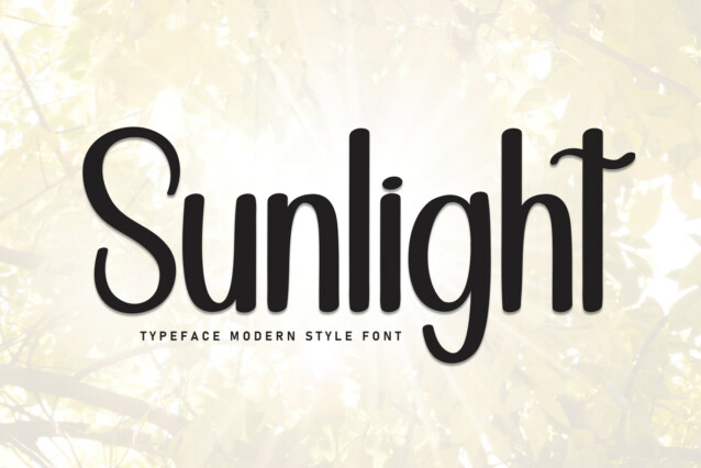 Sunlight Display Font - Download Free Font