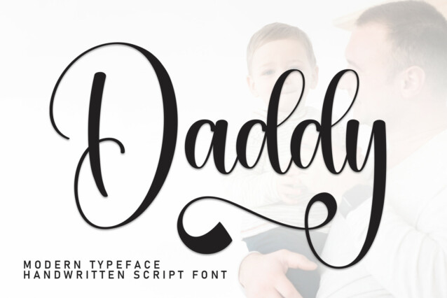Daddy Script Typeface - Download Free Font