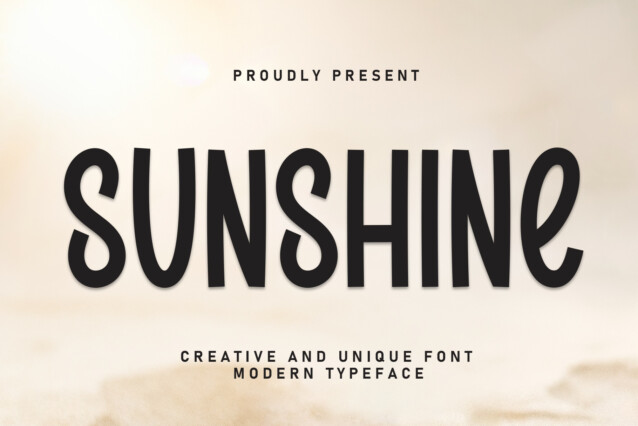 Sunshine Display Font - Download Free Font