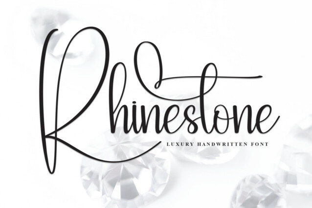 Rhinestone Script Font - Download Free Font