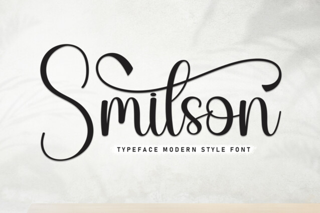 Smitson Script Typeface - Download Free Font