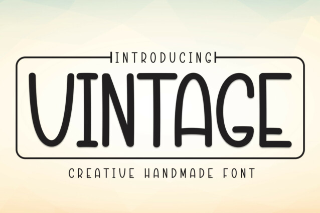 Vintage Display Font - Download Free Font