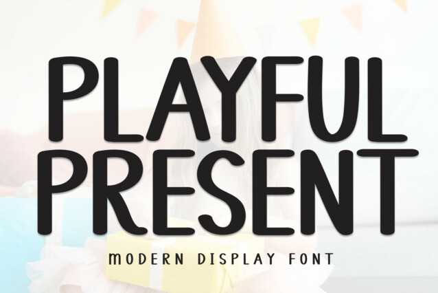Playful Present Display Font - Download Free Font