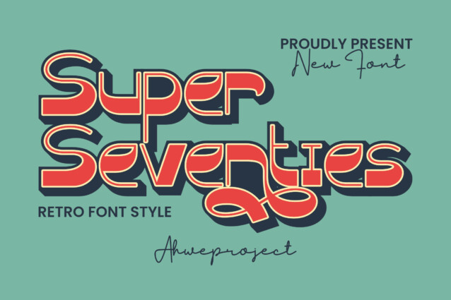 Super Seventies Font - Download Free Font