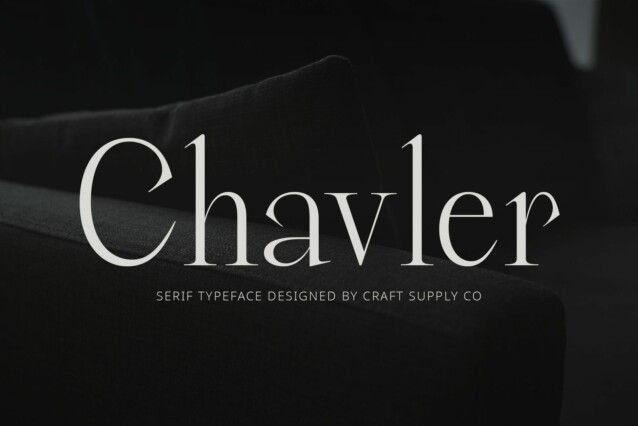 Chavler Font - Befonts