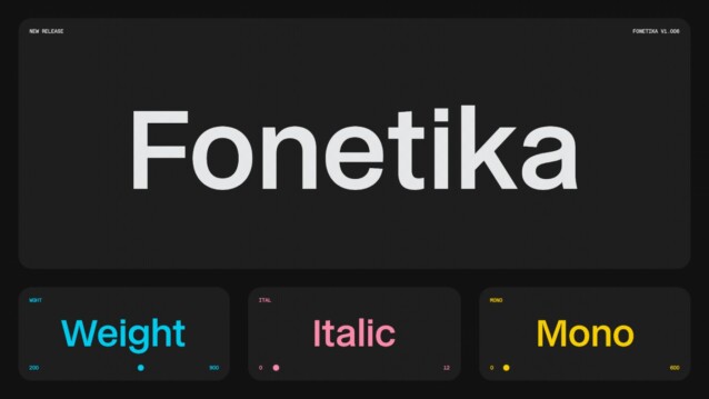 Fonetika Font Family - Download Free Font