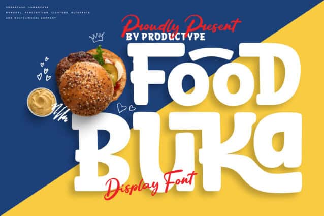 Food Buka Font - Download Free Font