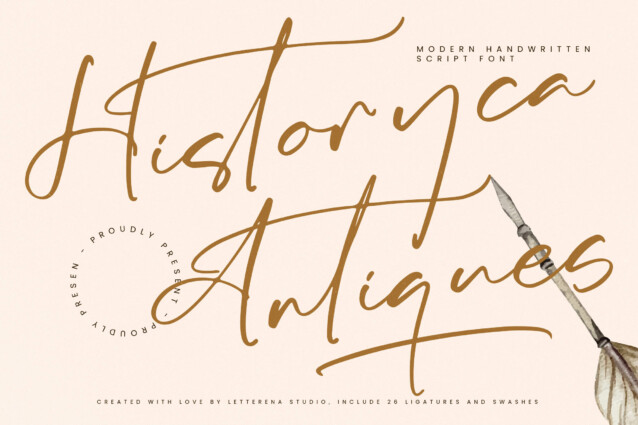 Historyca Antiques Font - Download Free Font