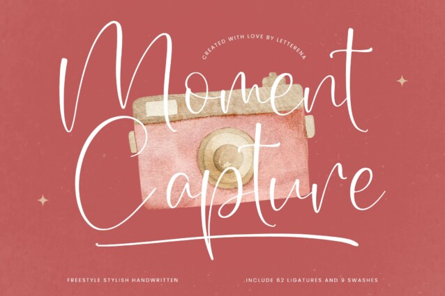 Moment Capture Font - Download Free Font