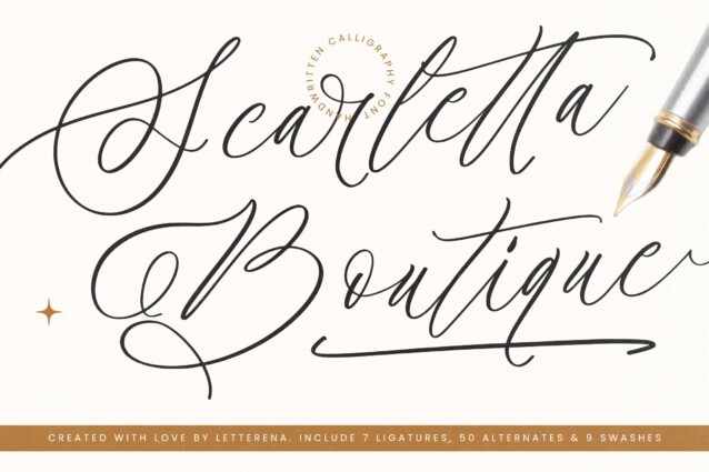 Scarletta Boutique Font - Download Free Font