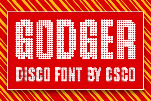 Godger Disco Font - Download Free Font