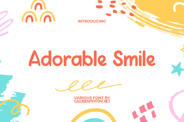 Adorable Smile Font - Download Free Font