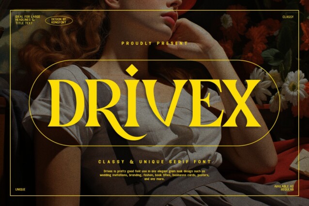 Drivex Font - Download Free Font