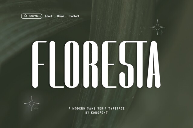 Floresta Typeface - Download Free Font