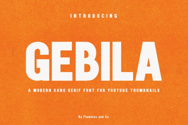 Gebila Font - Download Free Font