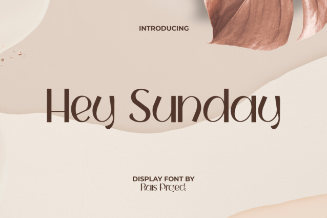 Hey Sunday Font - Download Free Font