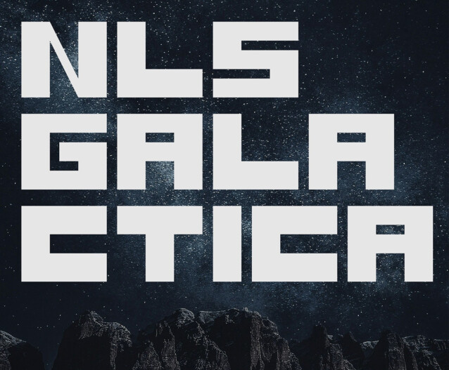 NLS Galactica Font - Download Free Font