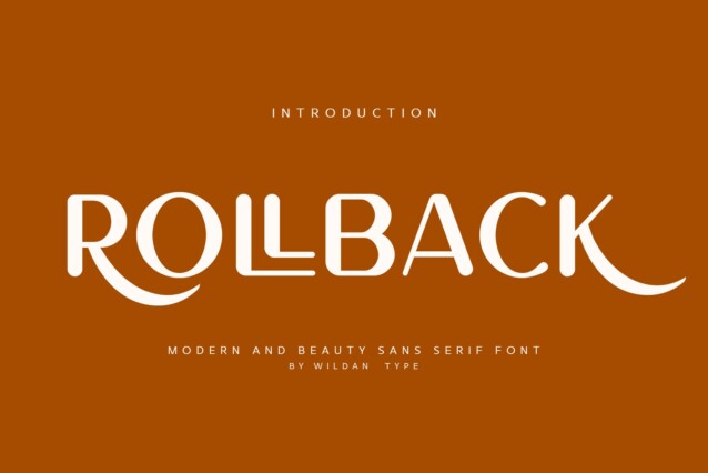 Rollback Font - Download Free Font