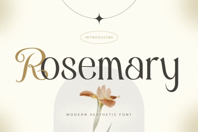 Rosemary Typeface - Download Free Font
