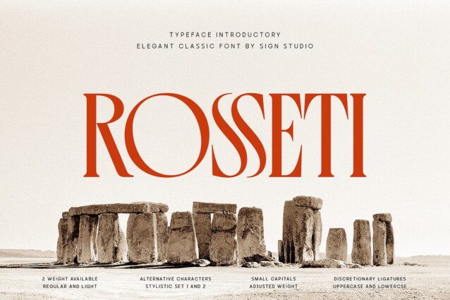 Rosseti Font - Download Free Font