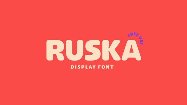 Ruska Font - Download Free Font