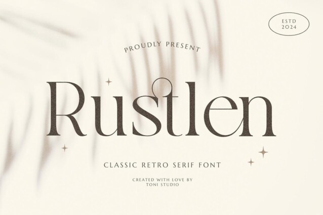 Rustlen Font - Download Free Font