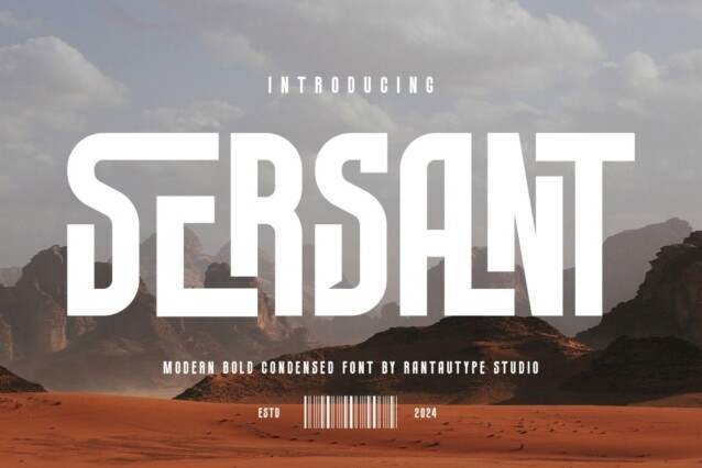 Sersant Font - Befonts