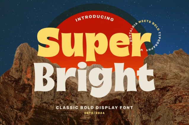 Super Bright Font - Download Free Font