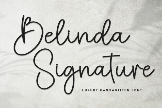 Belinda Signature Script Font - Download Free Font