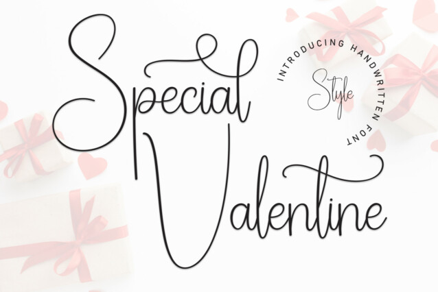 Special Valentine Script Font - Download Free Font
