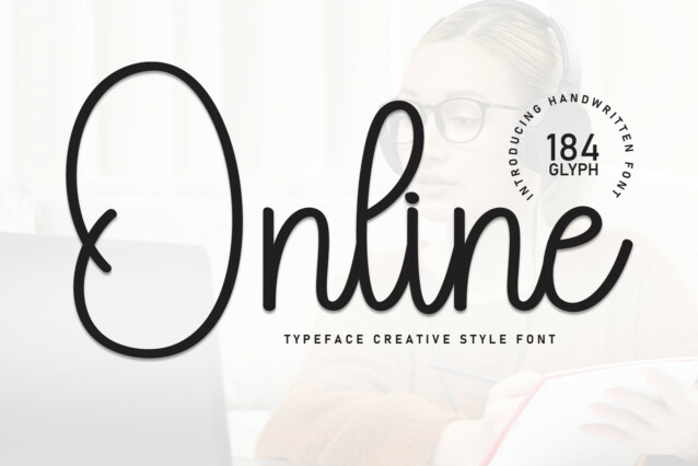 Online Script Font - Download Free Font