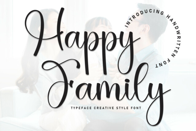 Happy Family Script Font - Download Free Font