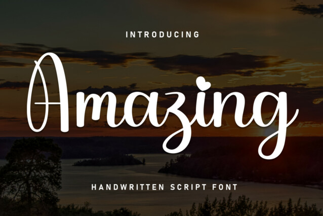Amazing Script Font - Download Free Font