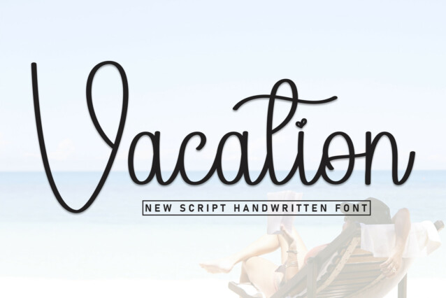 Vacation Script Typeface - Download Free Font