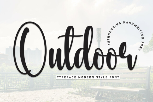 Outdoor Script Typeface - Download Free Font