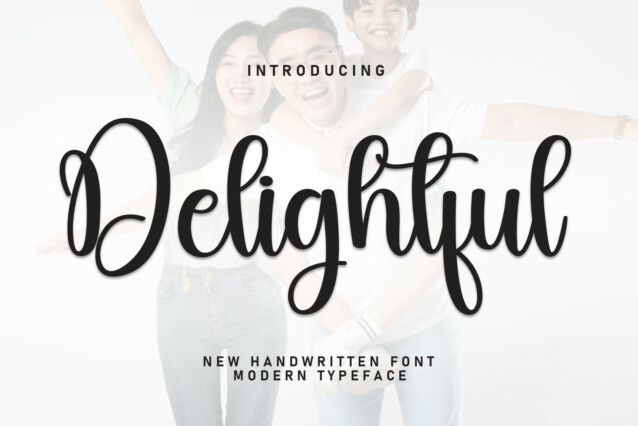Delightful Script Font - Download Free Font
