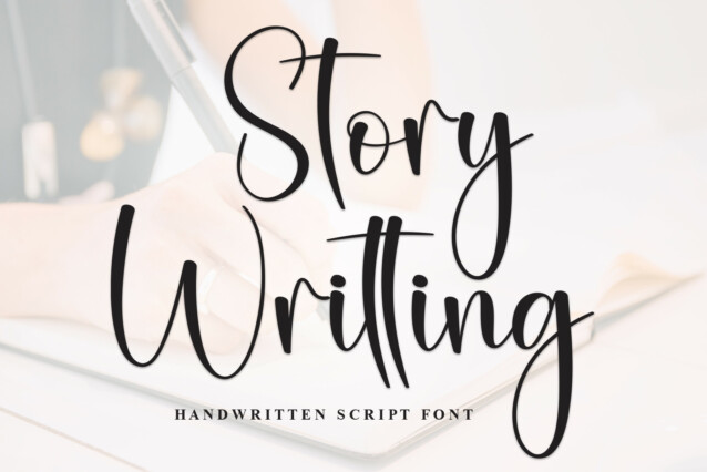 Story Writting Script Font - Download Free Font
