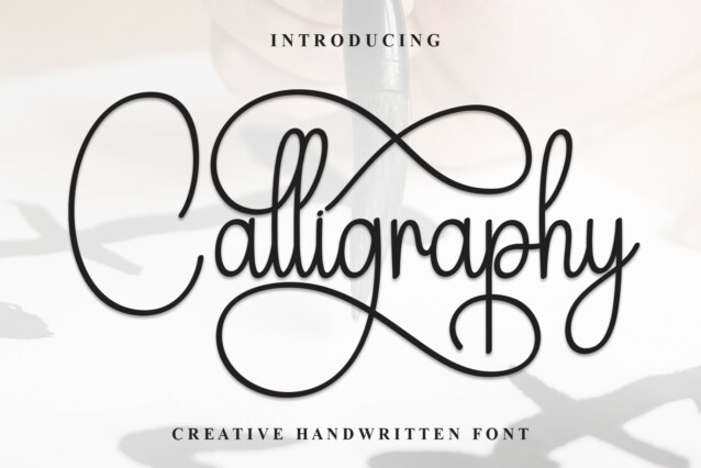 Calligraphy Calligraphy Typeface - Download Free Font