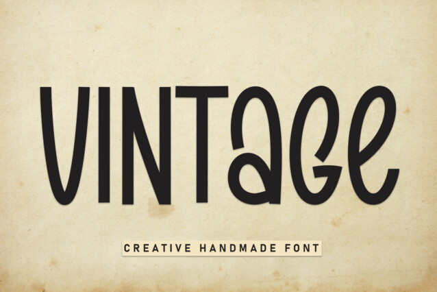 Vintage Display Font - Download Free Font