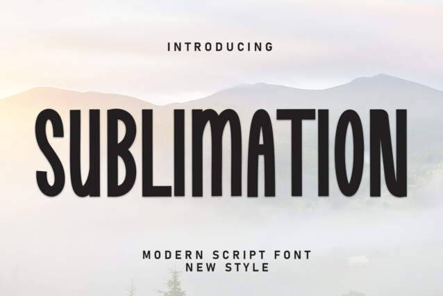 Sublimation Script Font - Download Free Font