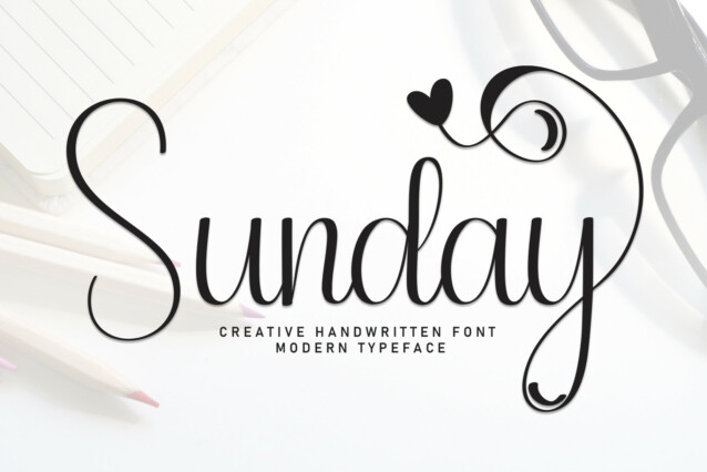 Sunday Calligraphy Font - Download Free Font