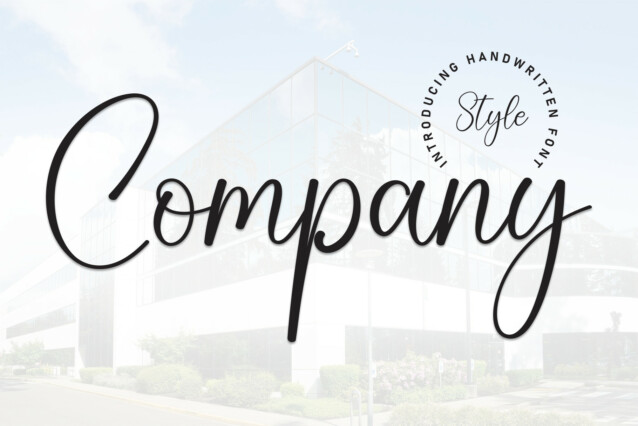 Company Script Font - Download Free Font
