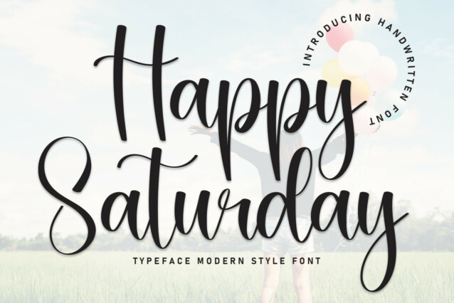 Happy Saturday Script Font - Download Free Font