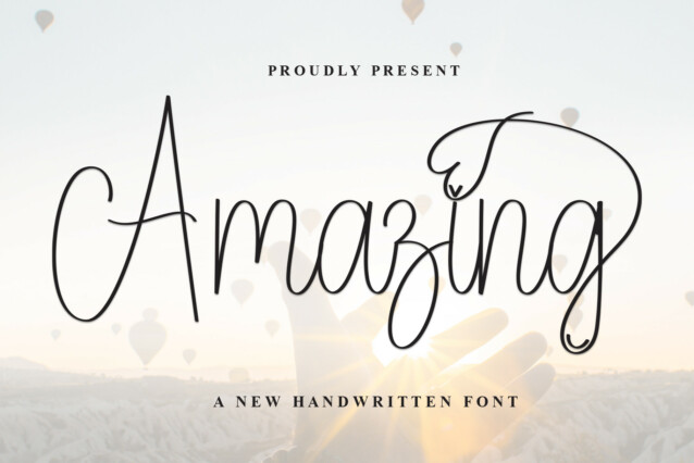 Amazing Script Font - Download Free Font