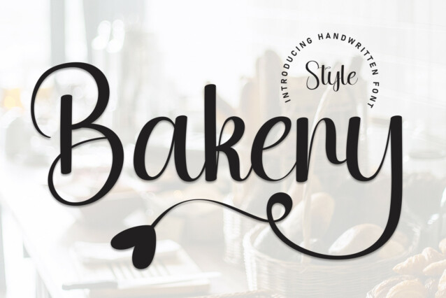 Bakery Script Typeface - Download Free Font