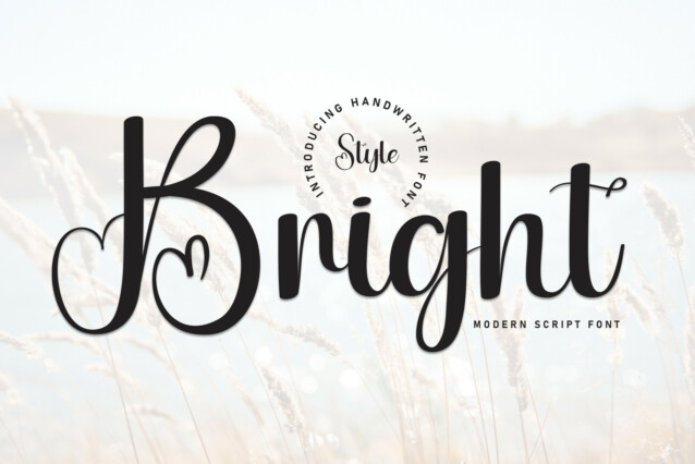 Bright Script Typeface - Download Free Font