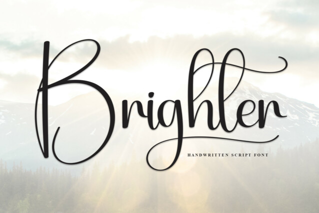 Brighter Script Font - Download Free Font