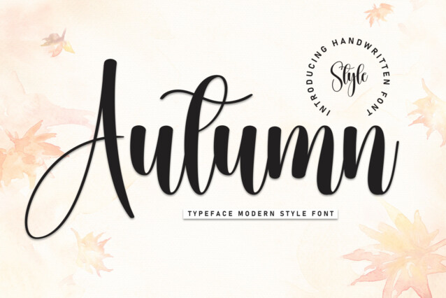 Autumn Script Font - Download Free Font