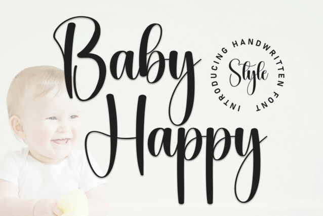 Baby Happy Script Font - Download Free Font