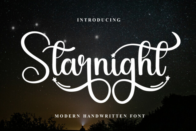Starnight Script Font - Download Free Font